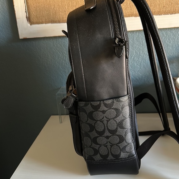 Coach | Bags | Nwt Coach Laptop Backpack Black On Black | Poshmark